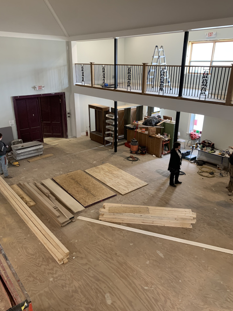 Library remodeling update: April 2021 - Ripley Public Library